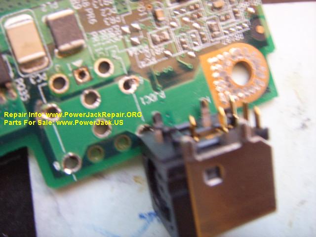 Dell Inspiron 9300 PP08L Socket replacement DC Power Jack Repair