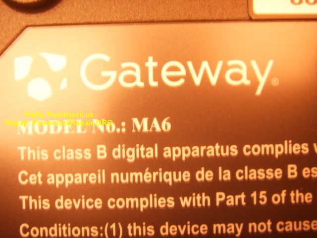 m465-e ma6 model of gateway port connector socket replacement DC Power ...