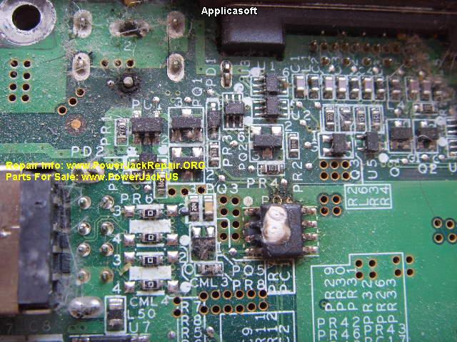 Gateway PA2 series DC Power Jack Repair