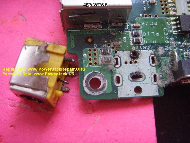 Gateway PA2 series DC Power Jack Repair